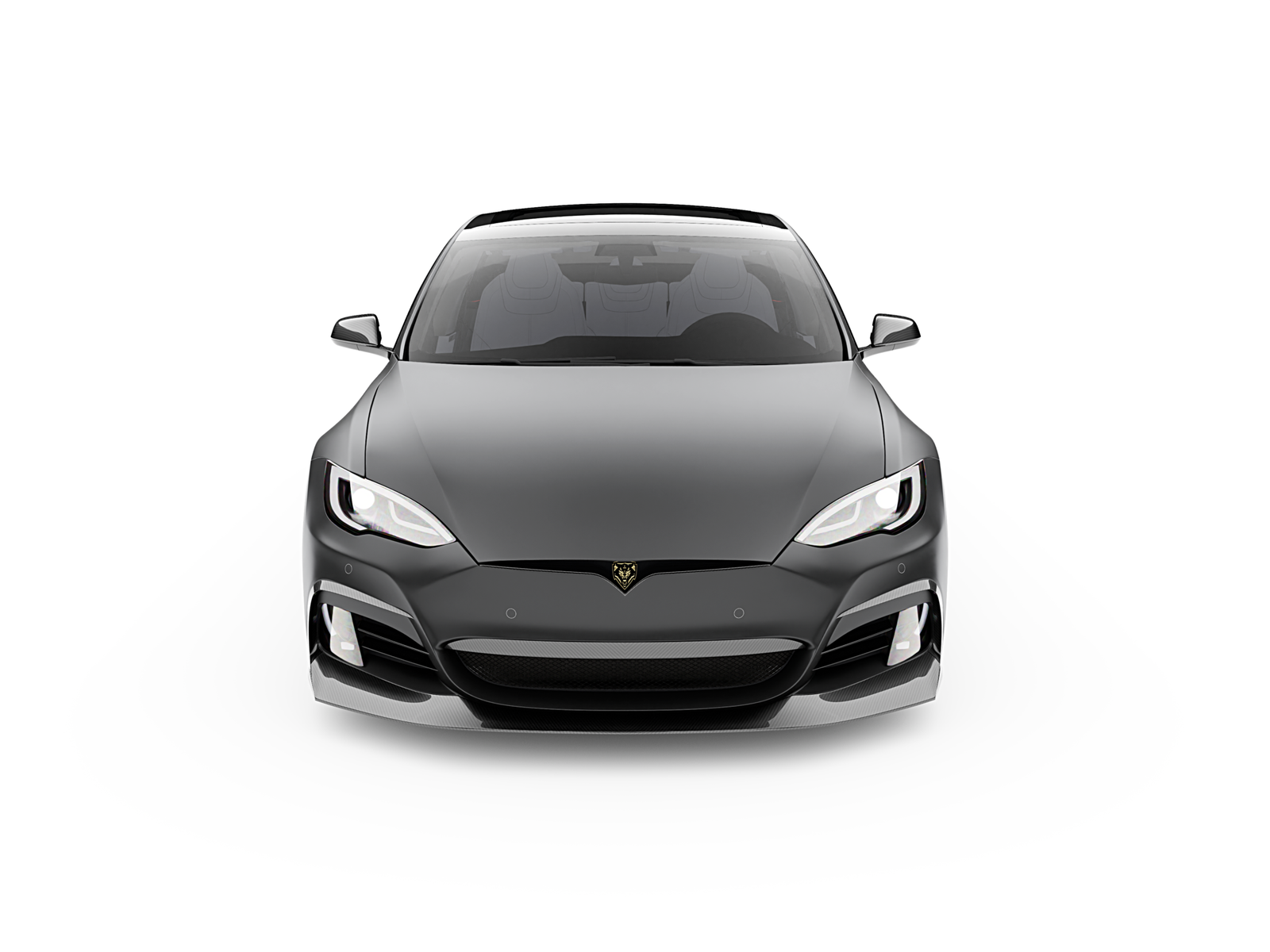 Anthus Monarch Front Fascia System – Tesla Model S – Carbon Aero ...