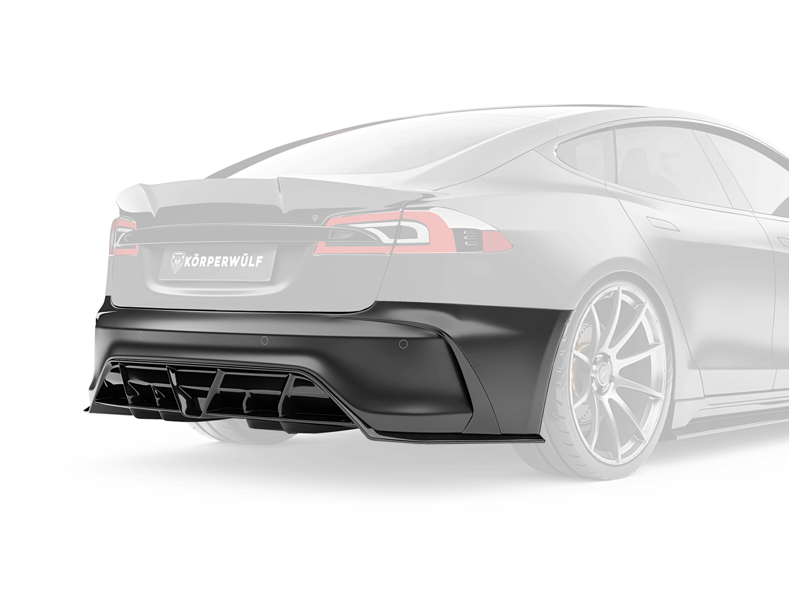 Anthus Monarch Rear Fascia Fascia System – Tesla Model S – Carbon Aero ...