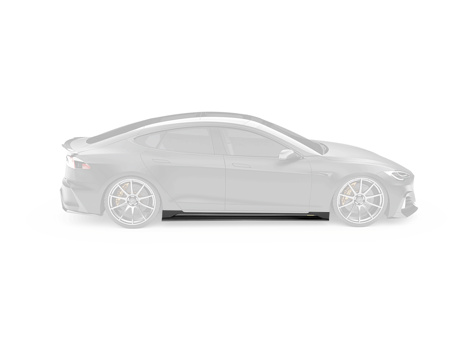 Anthus Monarch Side Skirt Set – Tesla Model S – Carbon Aero Accessories