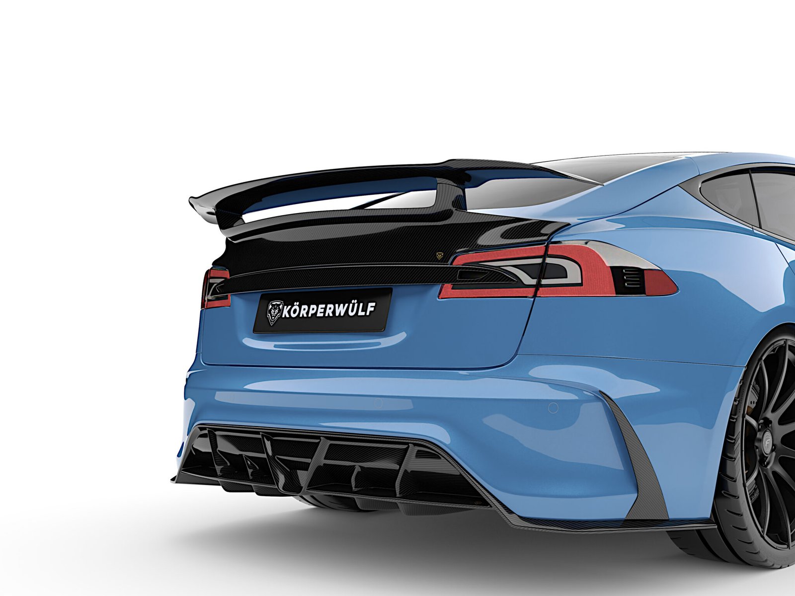 Anthus Monarch GT-S Aero Wing – Tesla Model S – Carbon Aero Accessories